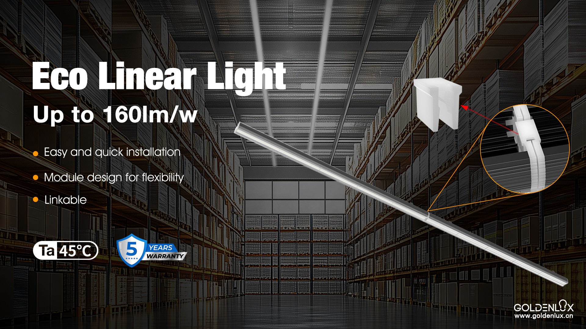 Goldenlux Offers Industrial LED Lighting Products To Meet Your Business